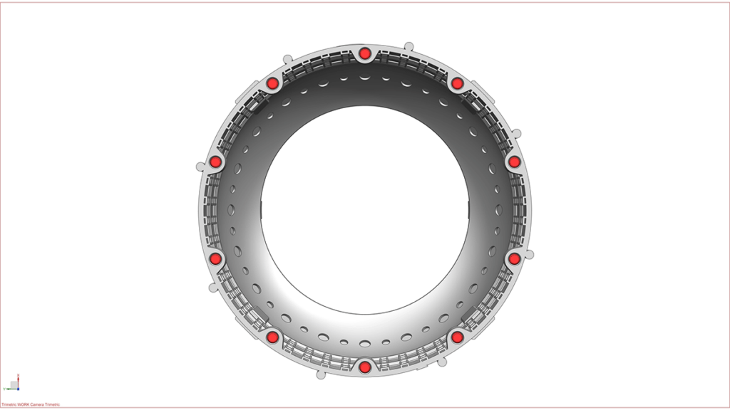 Booster Aft (Top View) - Morethan3d