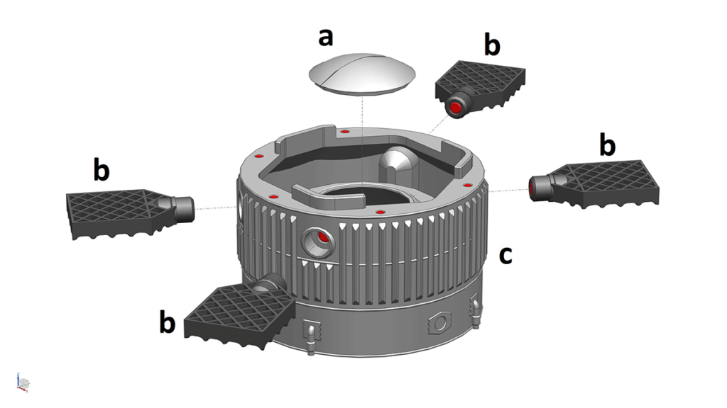 Booster Interstage Assembly - Morethan3d