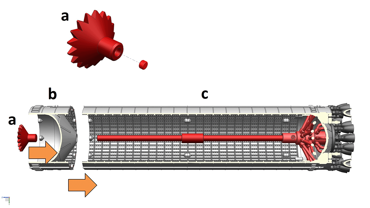Booster Common Dome Assembly - Morethan3d