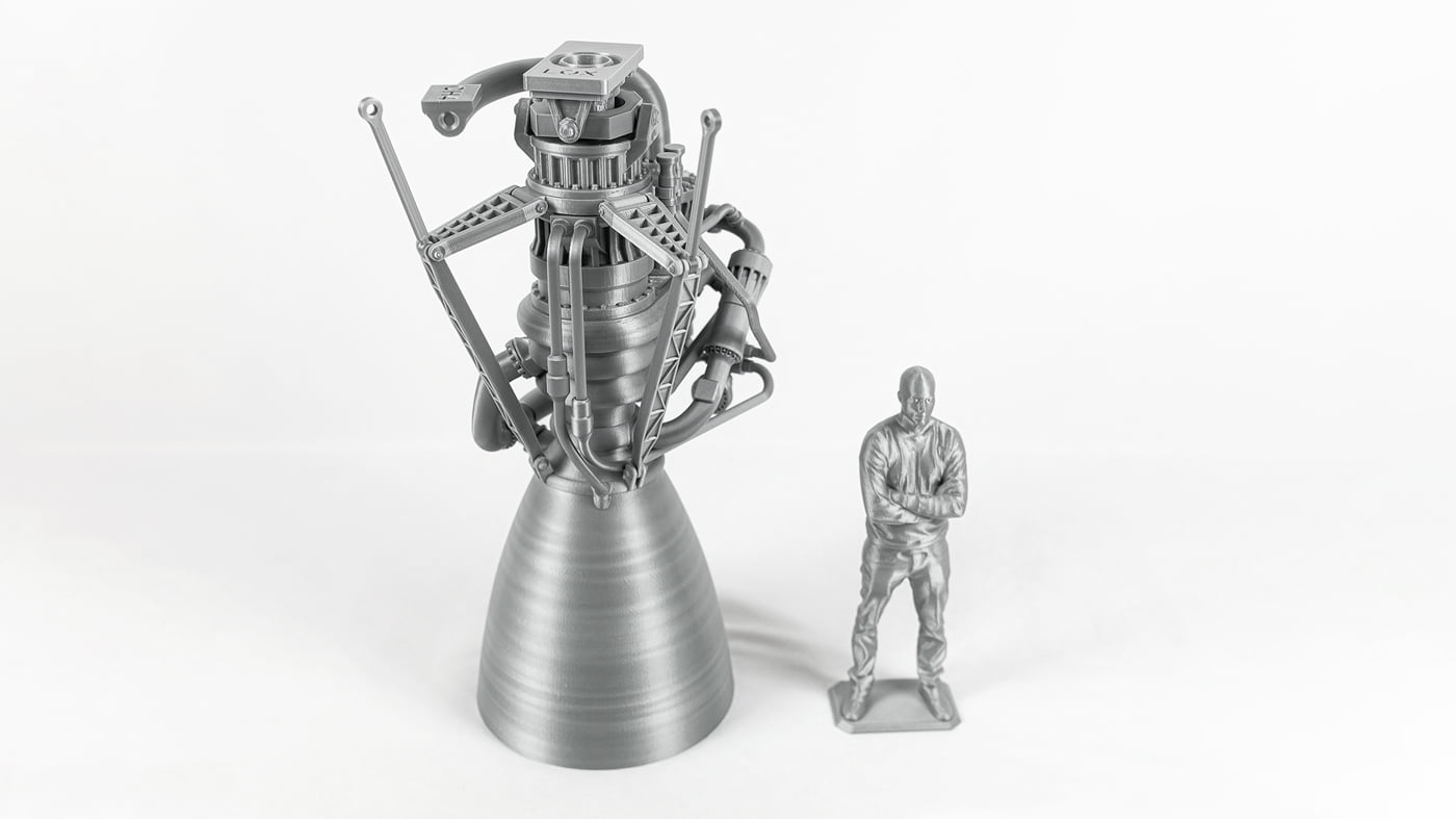 Designing & Building The SpaceX Raptor Engine 3D Model - Morethan3d