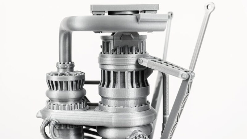 Designing & Building The SpaceX Raptor Engine 3D Model - Morethan3d