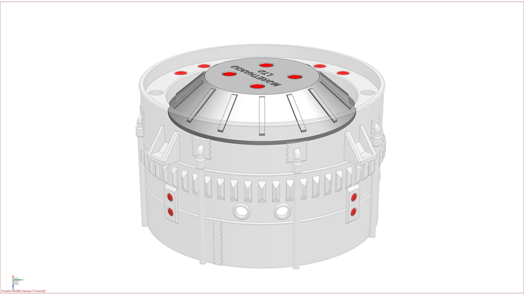 Thrust Puck Assembly - Morethan3d