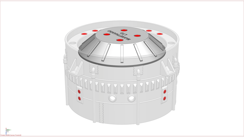 Thrust Puck Assembly - Morethan3d