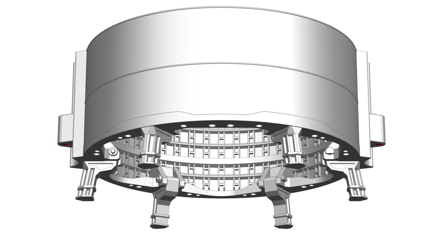 Landing legs deployed - Morethan3d