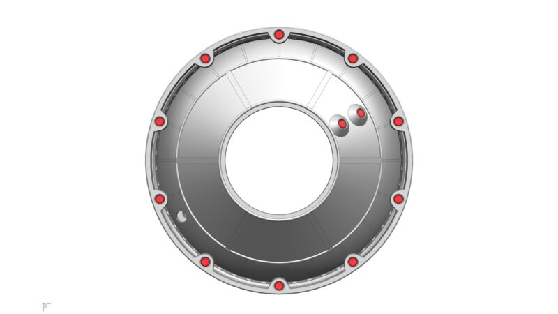 Forward Dome Section (Top View) - Morethan3d