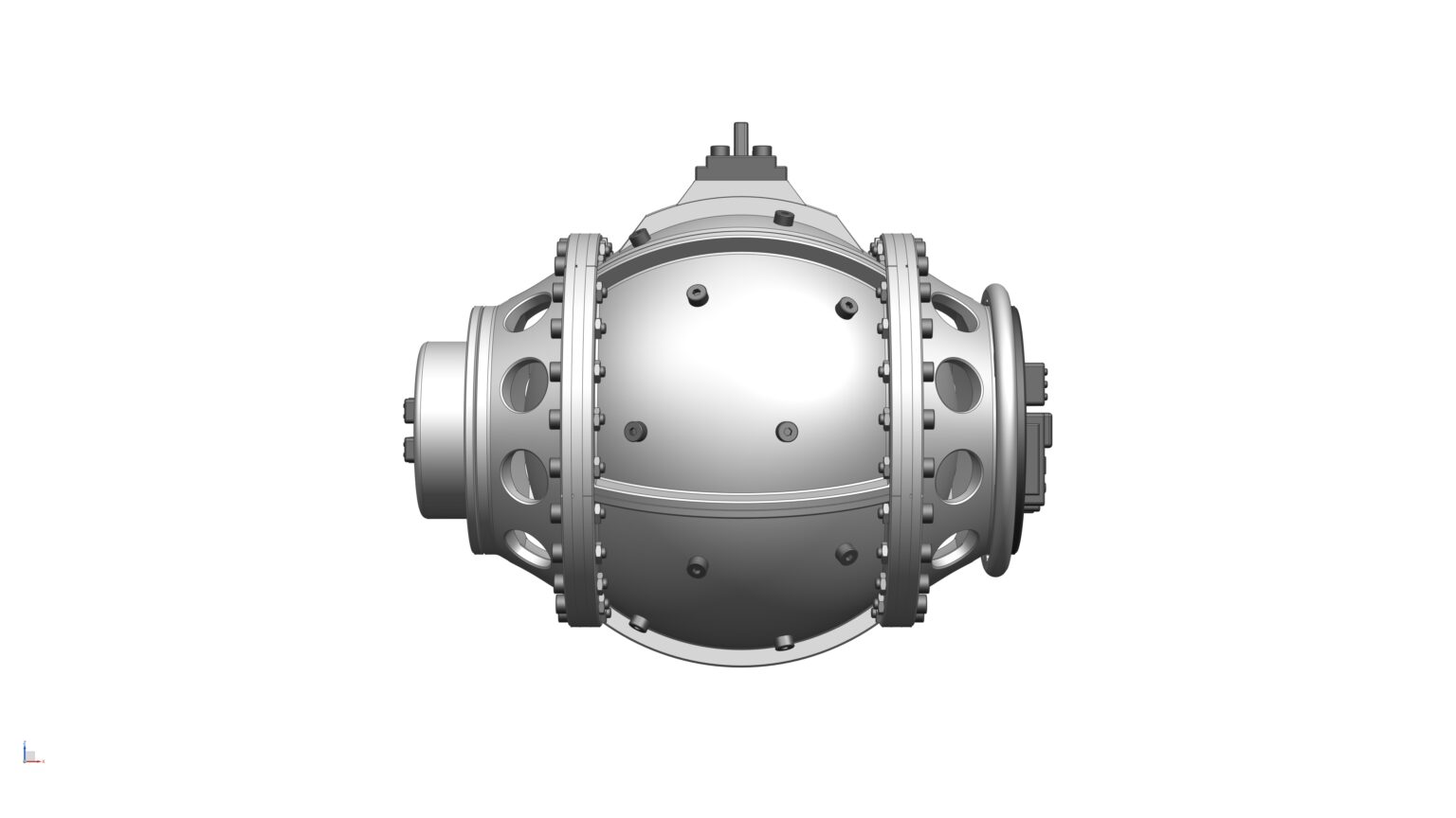 STEP 1 - Atomic Bomb_Core Only - Side View - Morethan3d