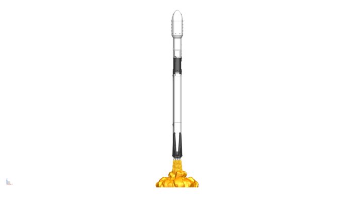 How To Print & Assemble The FALCON 9 Lift-off STAND