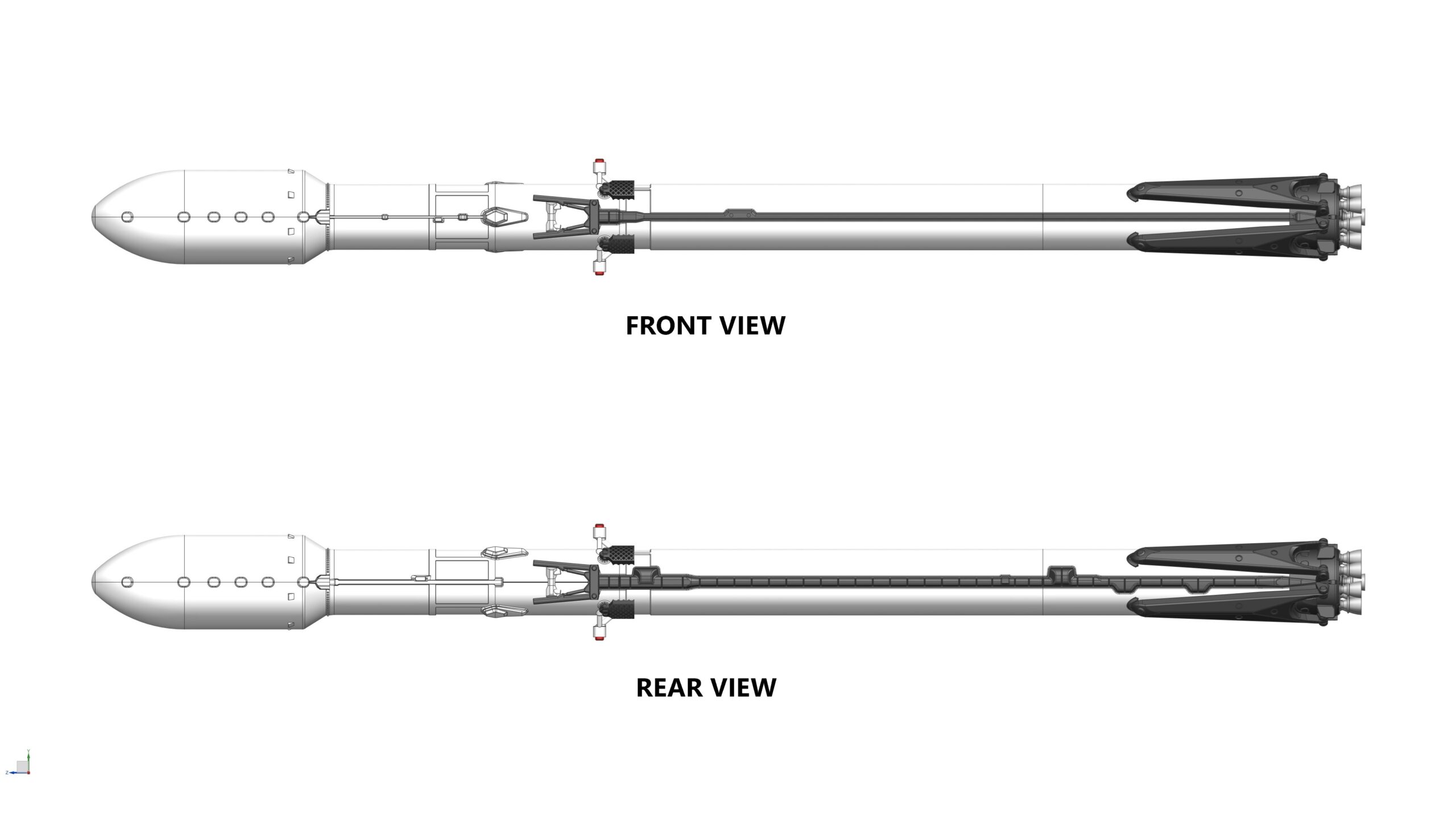 How To Print & Assemble The FALCON HEAVY-S1 - Morethan3D